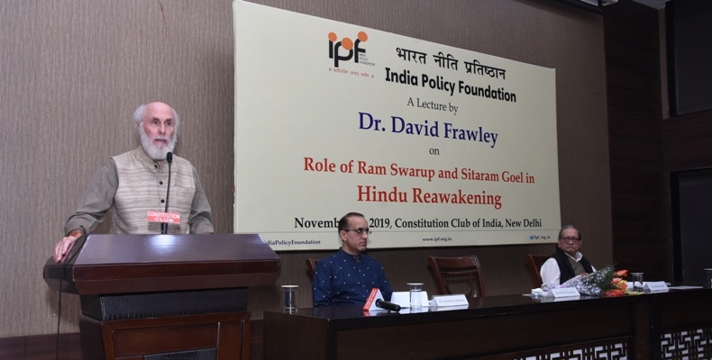 Lecture by Dr. David Frawley on Role of Ram Swarup and Sitaram Goel in ...